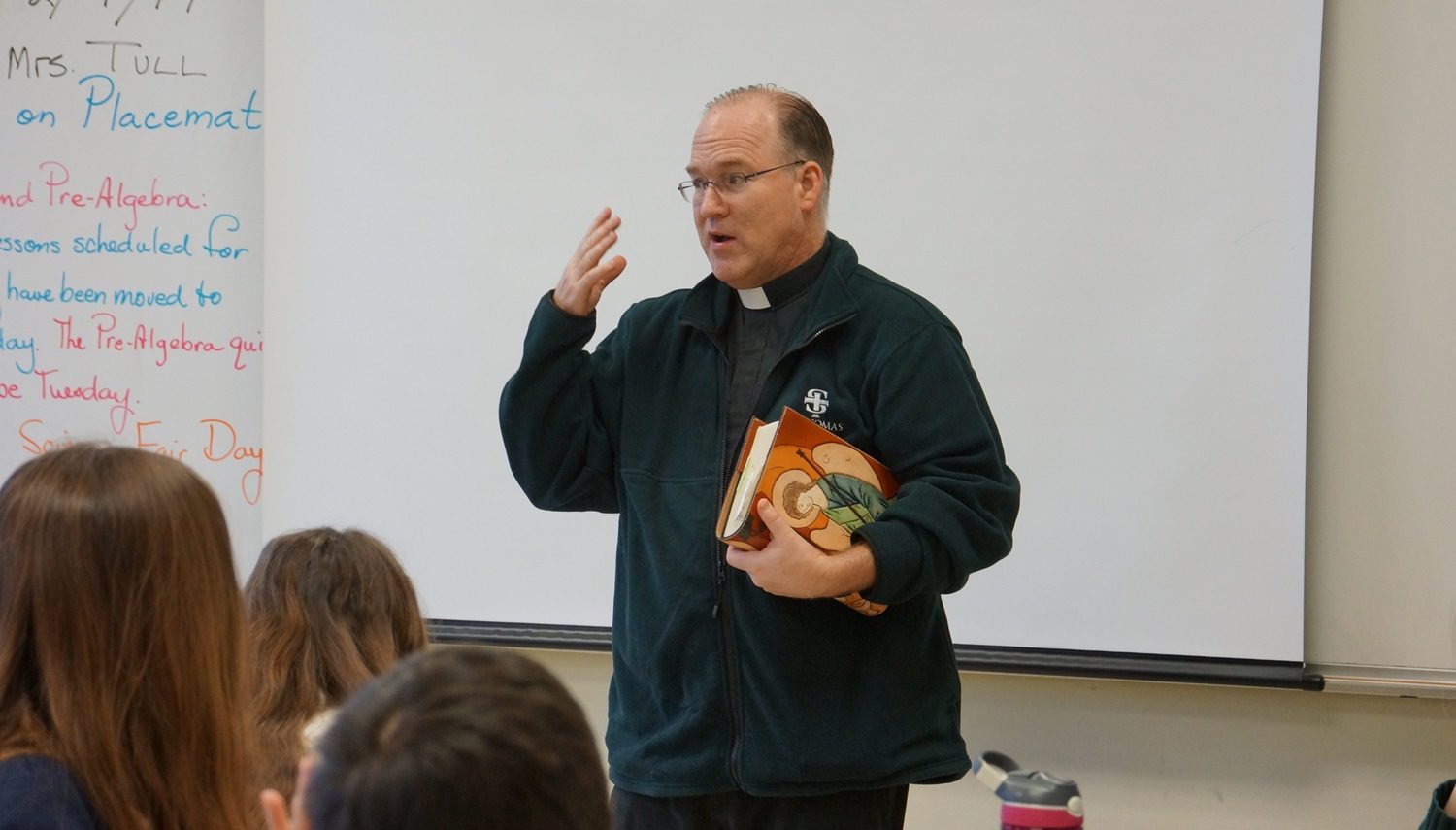 Video: School Update with Fr. Bill – St. Thomas the Apostle Church
